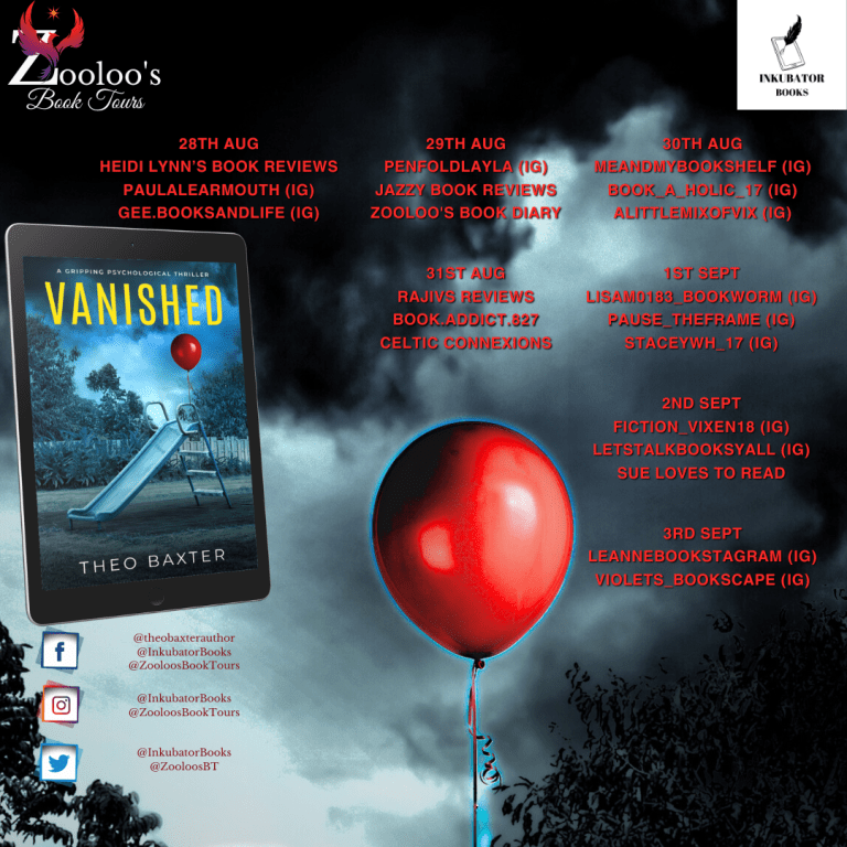 Vanished – Book Addict Book Blog